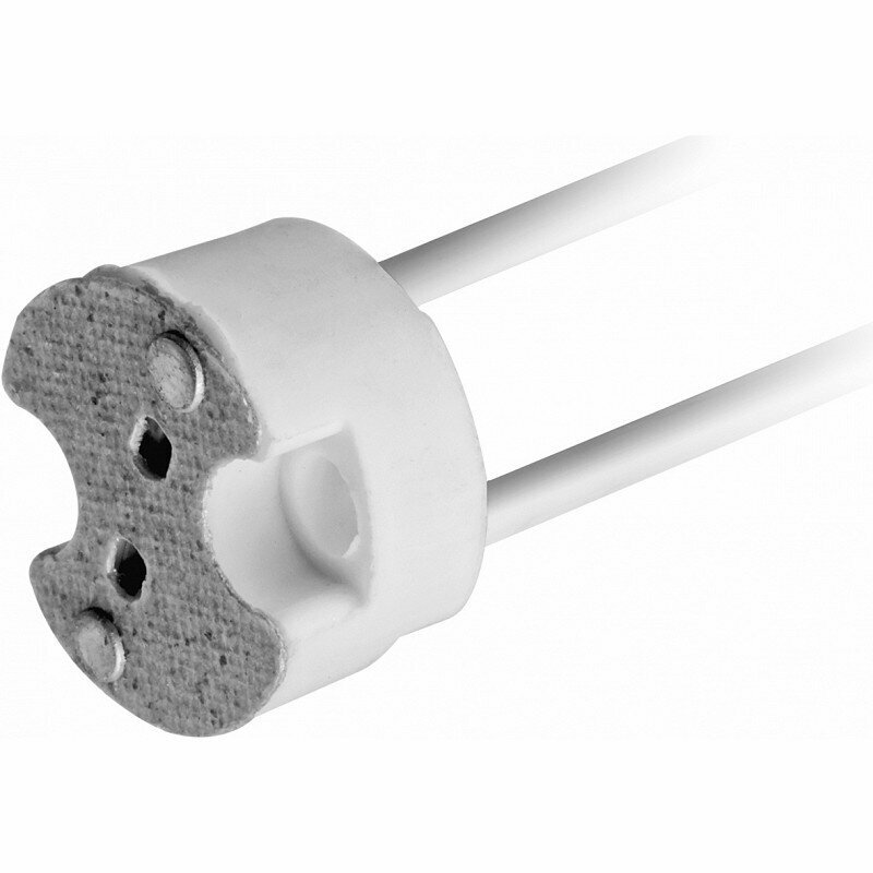 Volsten V03-W-GU5.3 (патрон керамический под лампу GU5.3/12-220V), цена за 1 шт.