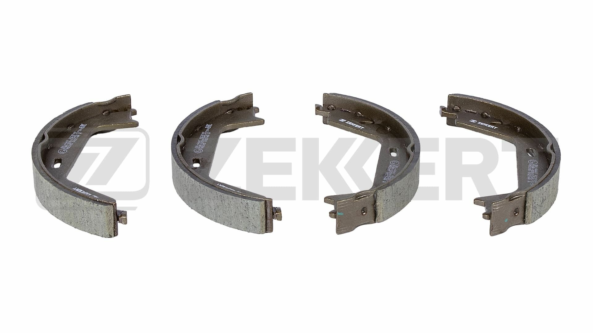 Колодки тормозные стояночного тормоза, ручника задние для Volvo S60 (с 2000 г), S80 I-II (с 1998 г), V70 I-III (с 1996 г), XC70 II (с 2007 г) барабанные арт bk-4447