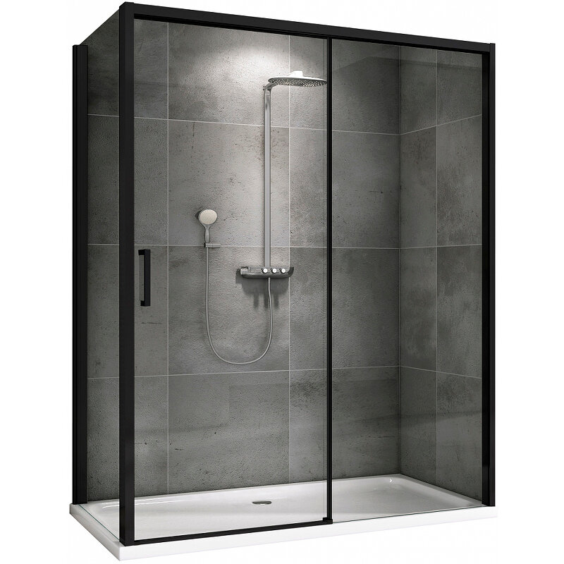 Душевой уголок Abber Komfort 160х90 AG93160B-S92B