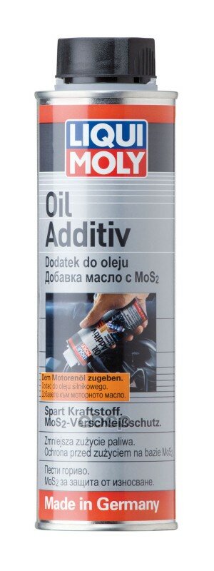 LiquiMoly Антифрикц. присадка с дисульфидом молибдена в мот. м Oil Additiv (0,3л) LIQUI MOLY арт. 8342