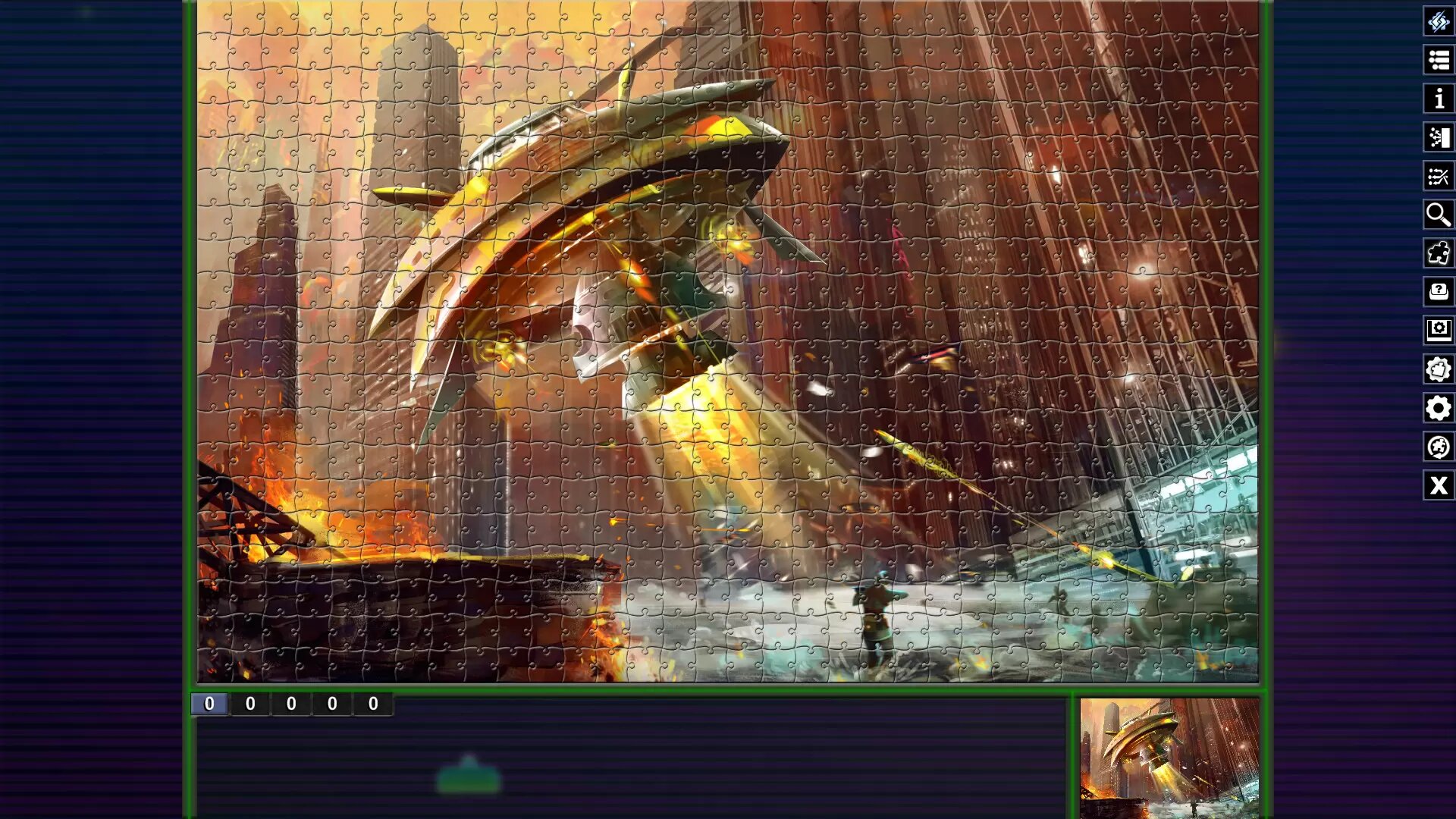 Pixel Puzzles Illustrations & Anime - Jigsaw Pack: Sci-Fi DLC, Весь мир — фото 1
