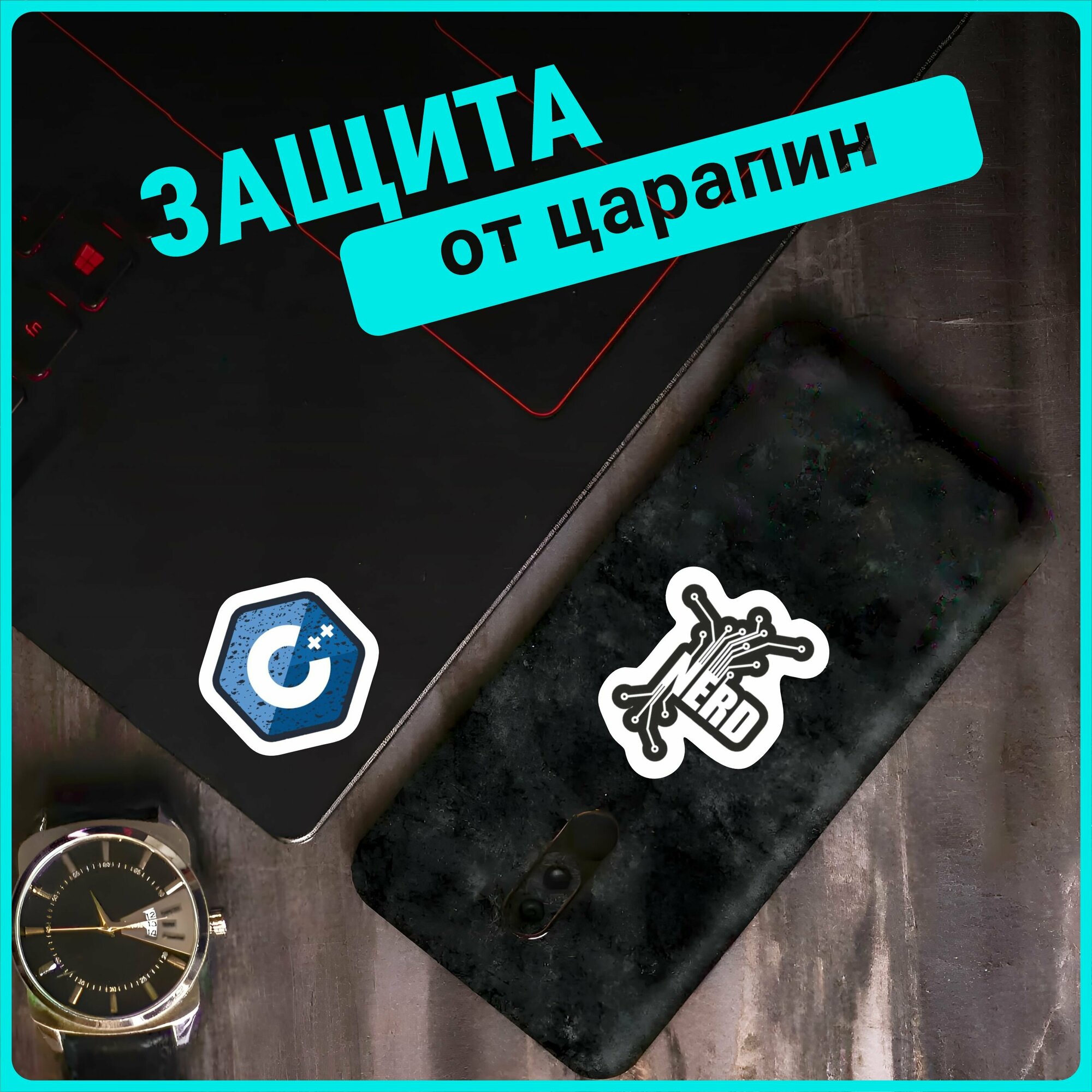 Наклейки на телефон IT наклейки программисты — фото 1