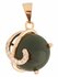 Подвеска Lotus Jewelry, нефрит, зеленый
