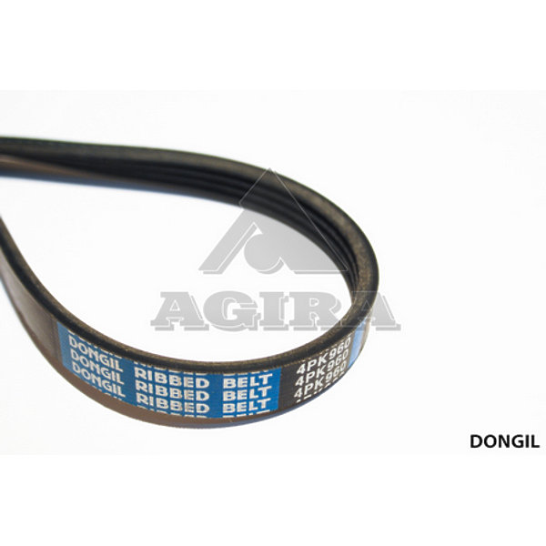 DONGIL 4PK960 (9771333340 / B3C715909CKK37215909 / KK37215909) ремень приводной 4pk960 ( Rio (Рио) 00-05)