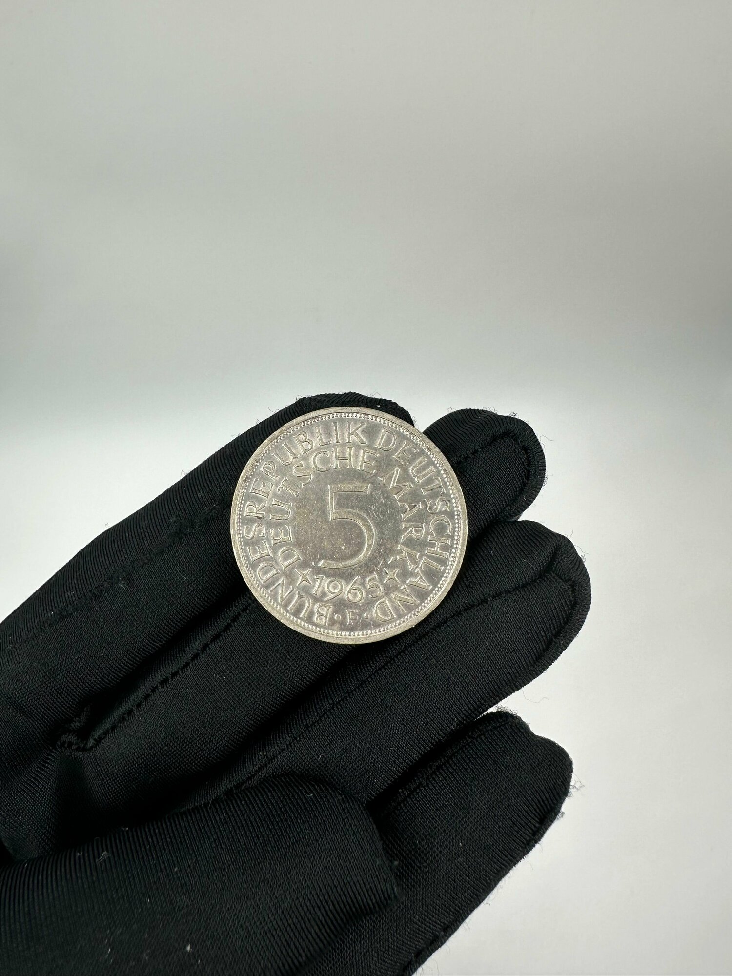 Монета Германия 5 марок 1965 год