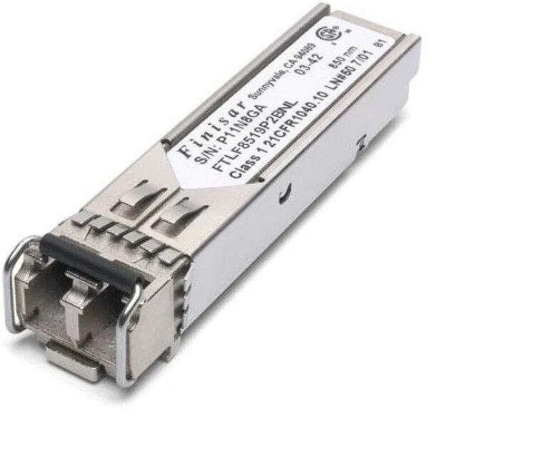 Трансиверный модуль Finisar FTLF8519P3BNL-GM Class 1 21CFR1040.10 1G 850nm, MM, Sx