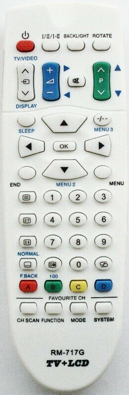 Пульт универсальный RM-717G (GA339WJSA) для Sharp TV