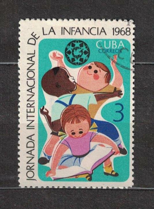 Почтовые марки Куба 1967г. "Международный день детей" Дети MNH