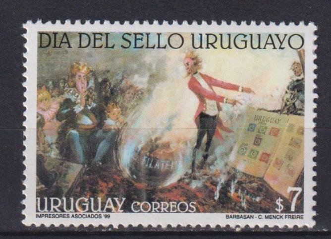 Почтовые марки Уругвай 1999г. "День марки" День марки MNH