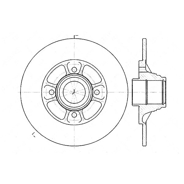 STELLOX 6020-3918-SX (42510-S84-A50 / 42510S84A50 / 60203918_SX) диск тормозной задний\ Honda (Хонда) Accord