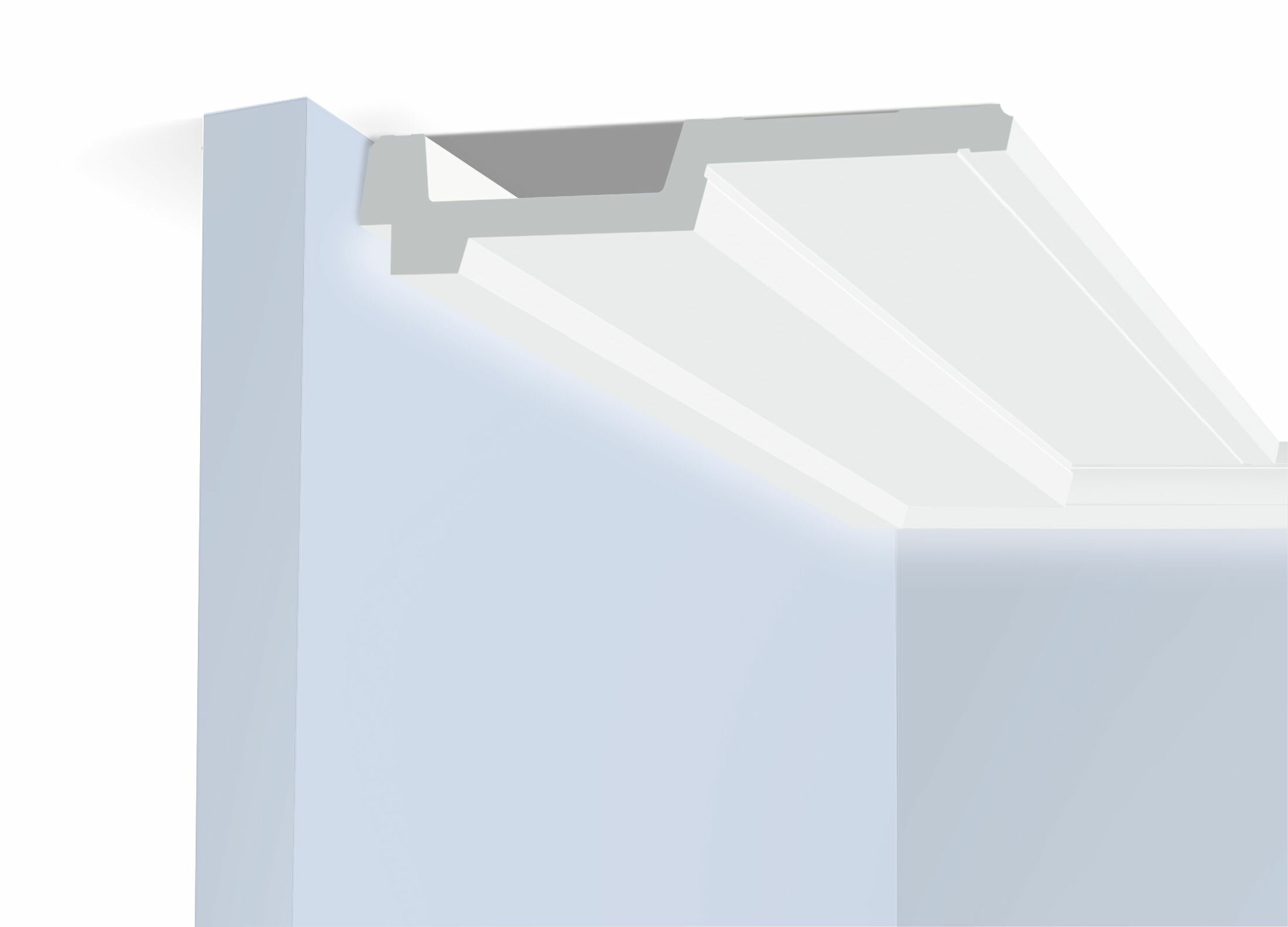 Карниз ударопрочный HiWood A170V1 (36*170*2000 мм)