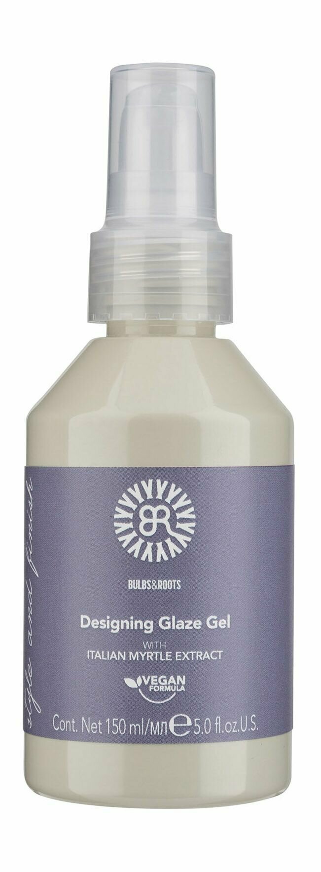 BULBS&ROOTS Спрей для волос средней фиксации для укладки феном с экстрактом мирта, веган, 150 мл