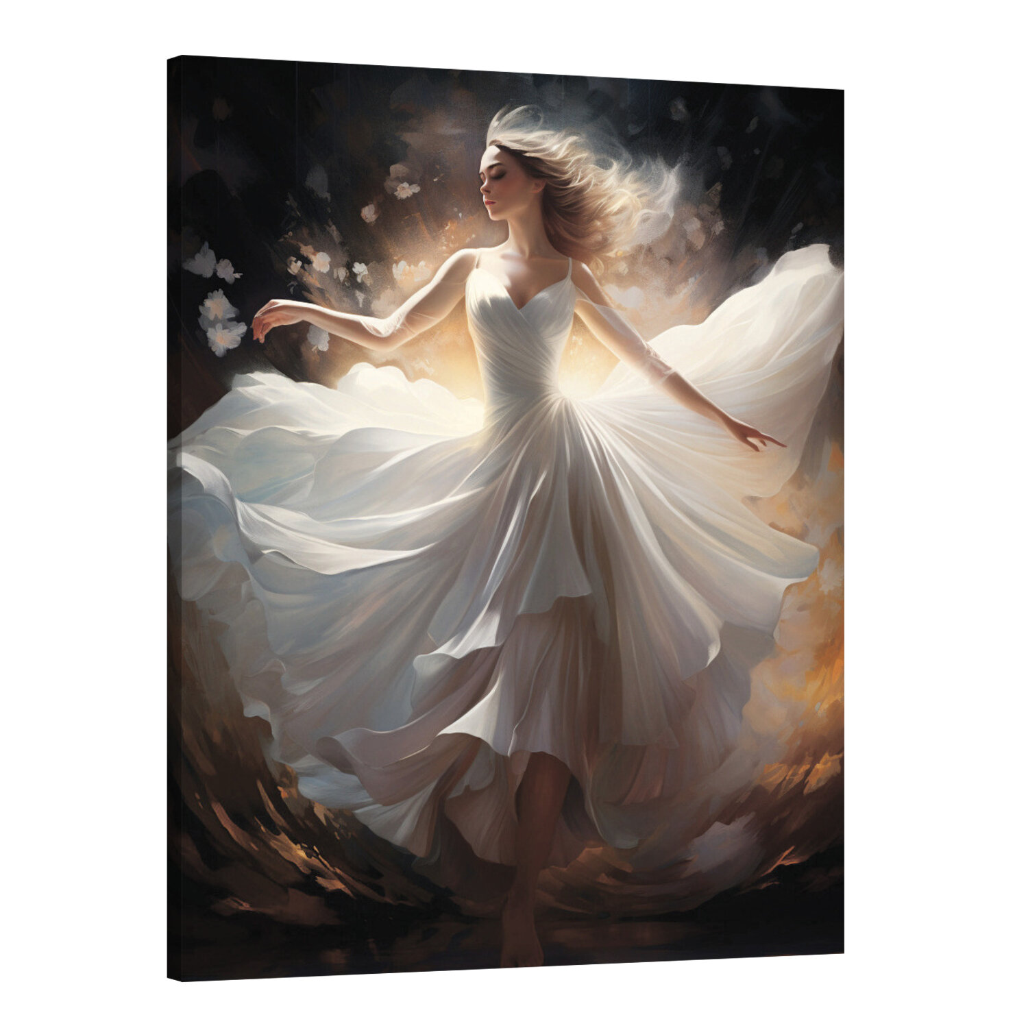 Интерьерная картина 50х70 "Танцующая грация"