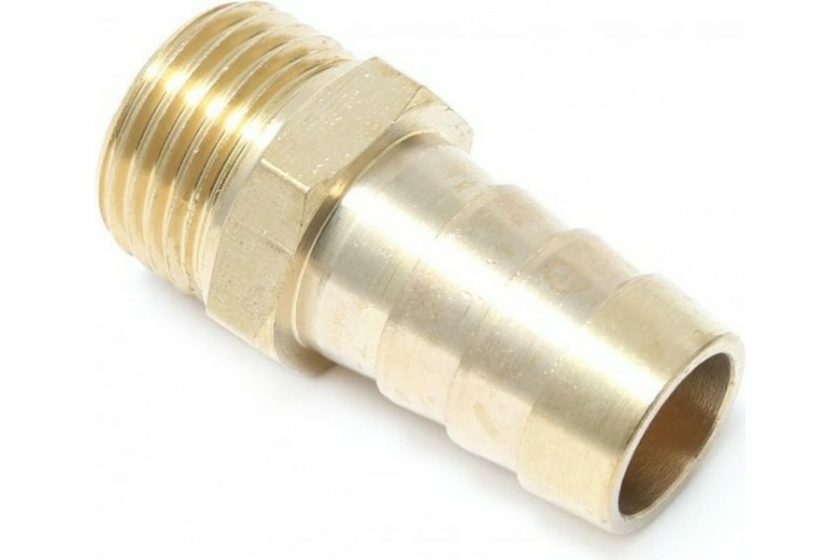 Штуцер пневматический ROCKFORCE RF-MH08/10-14, наружная резьба 1/2"-"елочка", 14 мм, 1 шт.
