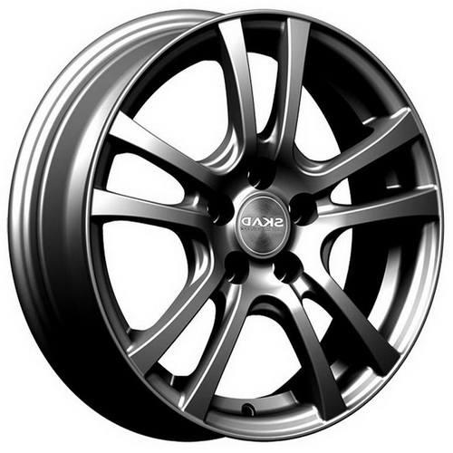 Колесный диск СКАД Дели 6,0x15/4x98 ET38 D58,6 Графит