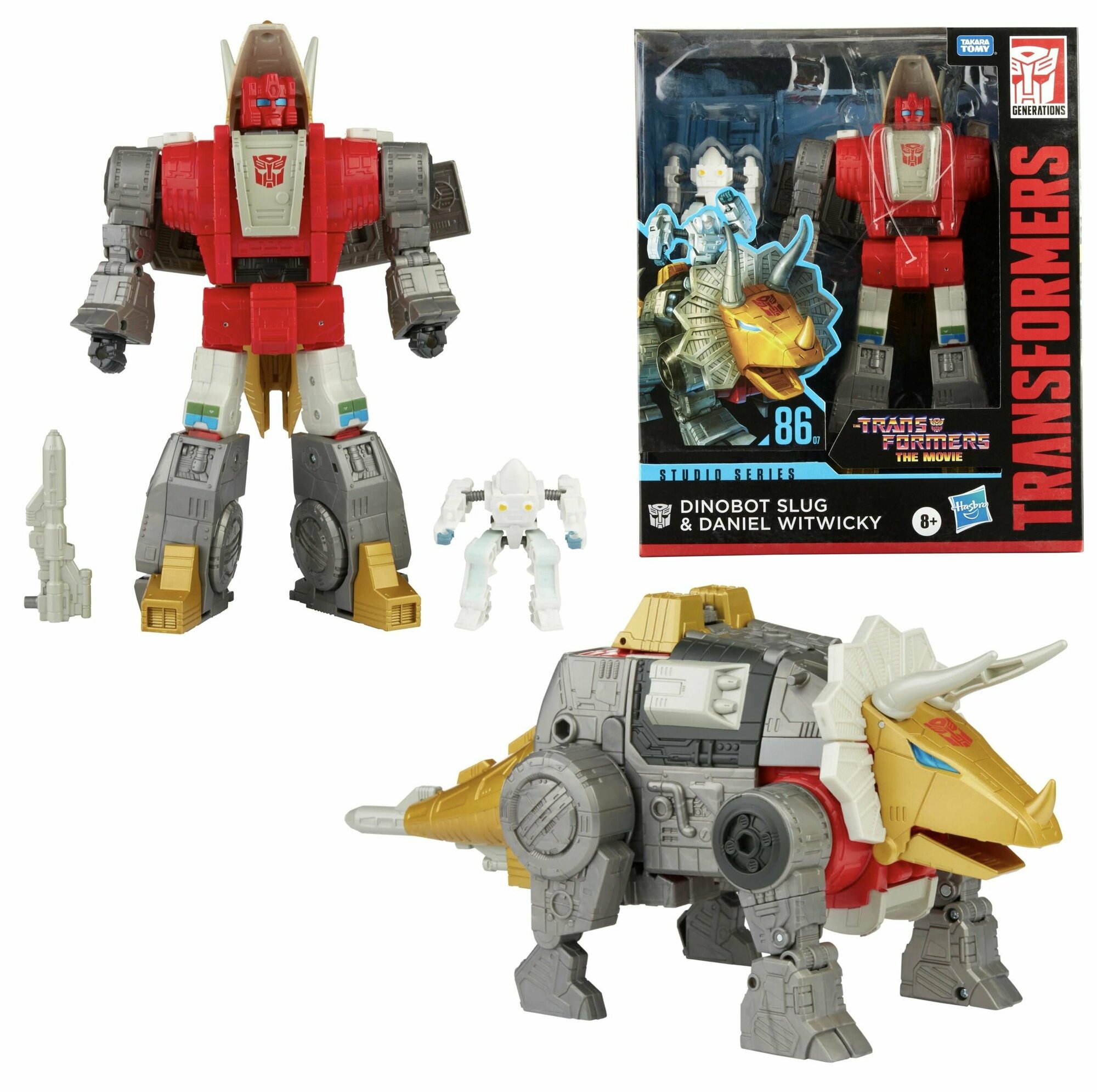 Трансформер Студио Делюкс слэг И даниэль 22 см Transformers Studio Series DINOBOT SLUG & Daniel Witwicky F0715 Hasbro