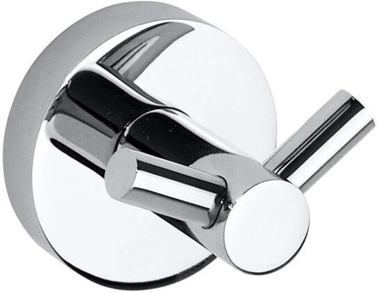 Крючок Bemeta Omega 104106032 двойной, для ванны, хром