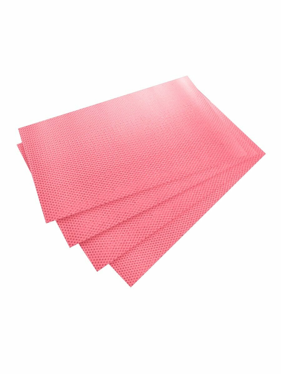 Набор ковриков для холодильника BREZO 95679, 4шт, 45х29см, розовый