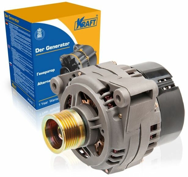 Генератор для ВАЗ 2123 Chevrolet Niva, Шевроле Нива (после 2003 г) полик. ремень 80А арт KT203011