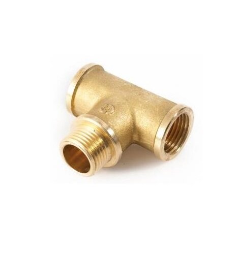 Тройник С переходом на наружную резьбу 3/4" GF