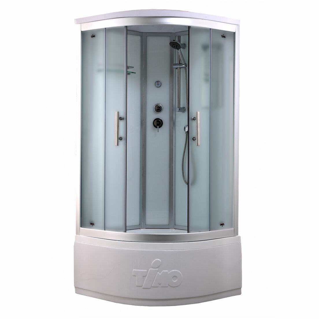 Душевая кабина Timo (Тимо) Standart T-6690SF цвет профиля хром, стекло матовое 5 мм 90х220х90 см