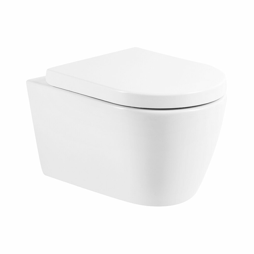 Унитаз подвесной BelBagno MARINO с сиденьем микролифт BB105CHR/BB105SC