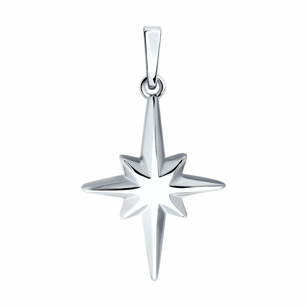 Подвеска, серебро, 925 проба