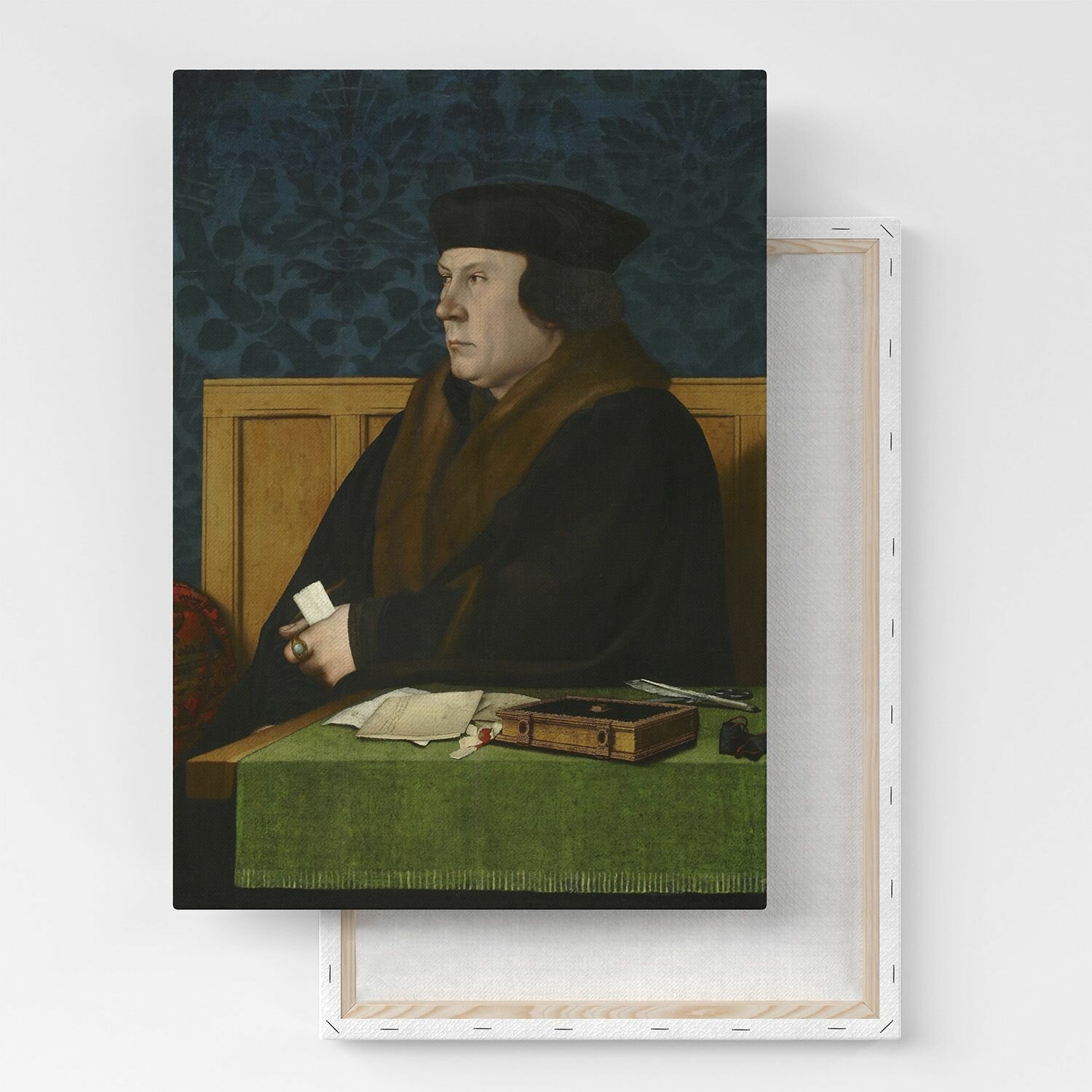 Картина на холсте, репродукция / Ганс Гольбейн - Thomas Cromwell / Размер 40 x 53 см