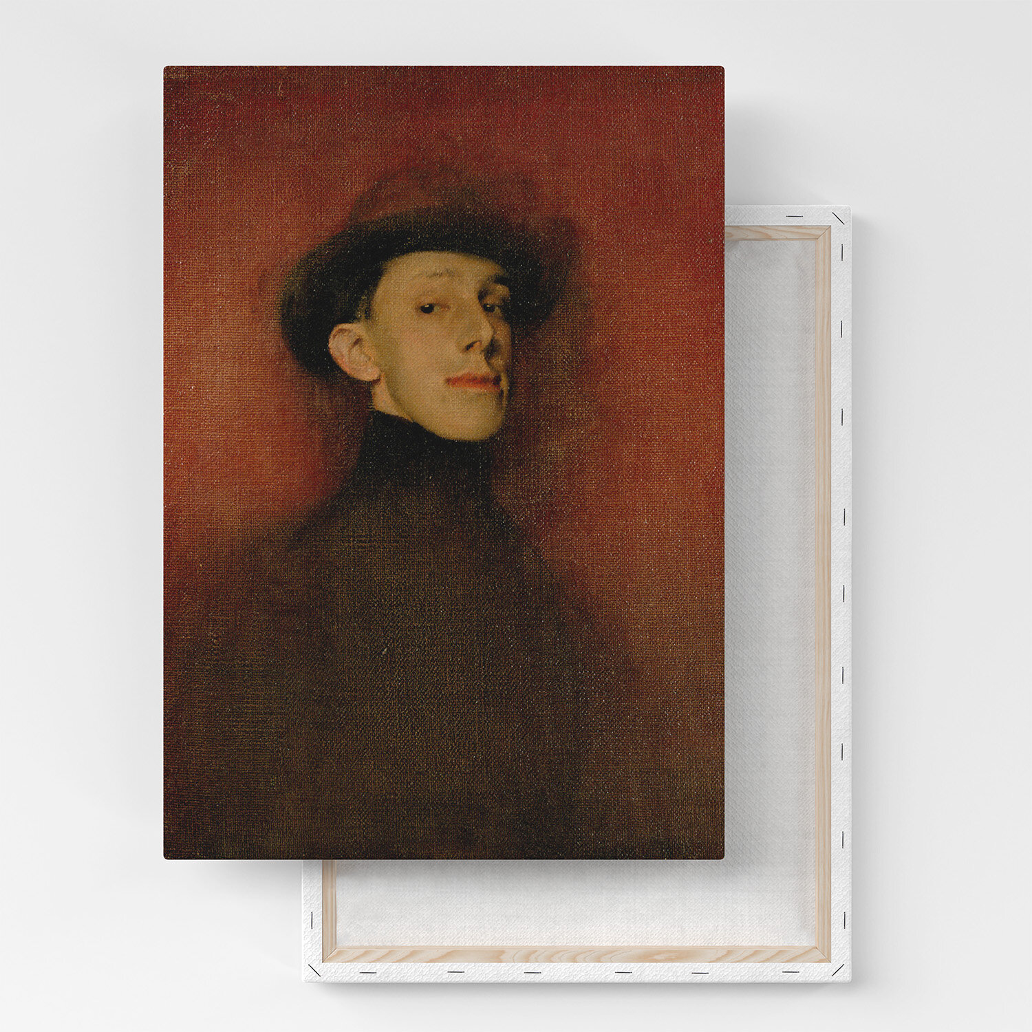 Картина на холсте, репродукция / Рамон Касас - Portrait of King Alfons XIII / Размер 80 x 106 см