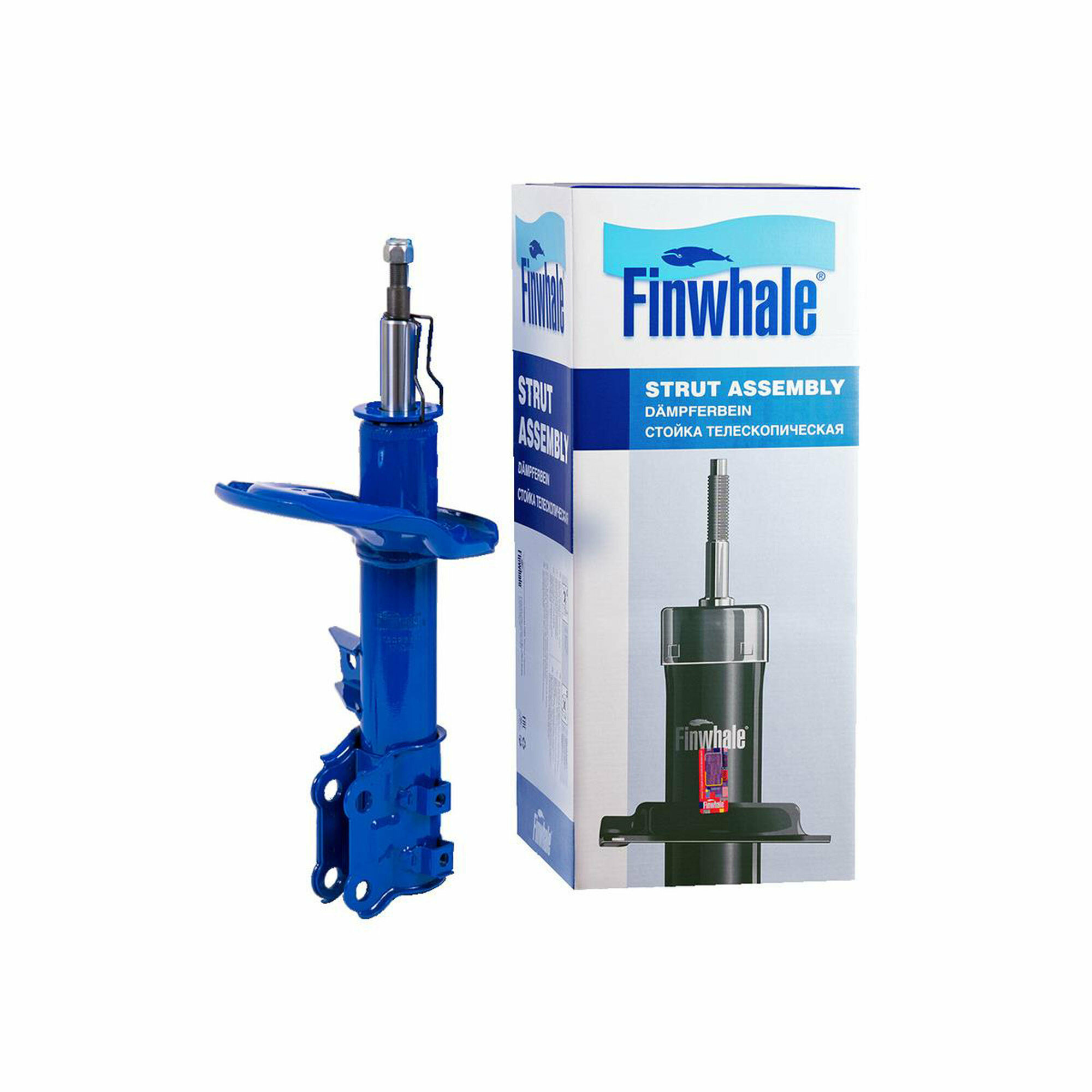 Амортизатор газовый Kia Cee'd передний правый (стойка) 54661-1H100 FINWHALE