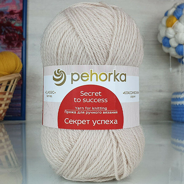 Пряжа Пехорка секрет успеха 89 фрез (10 мотков)