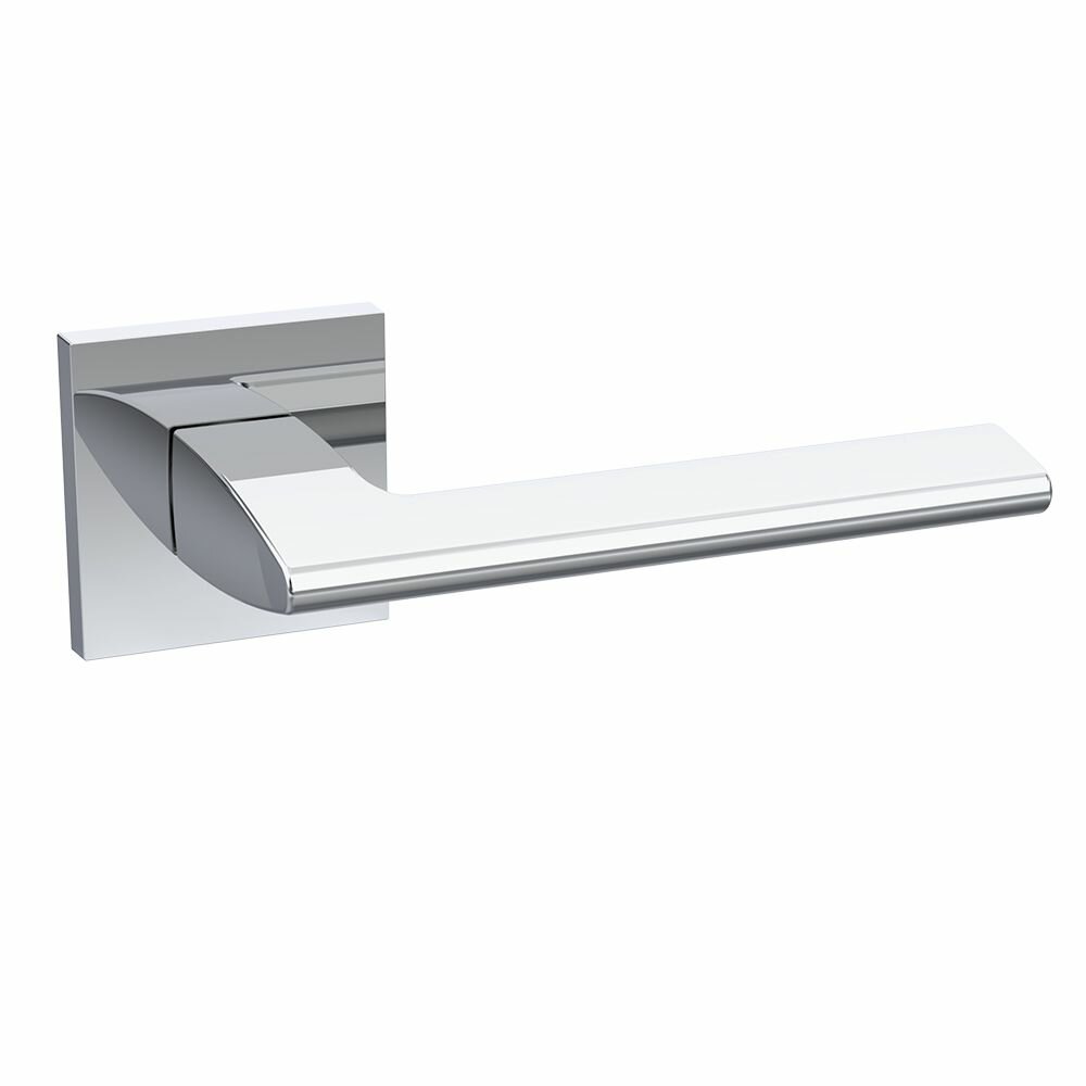 Ручка раздельная Ajax (Аякс) MARCO JS CP-8 хром / Ручки для межкомнатных дверей