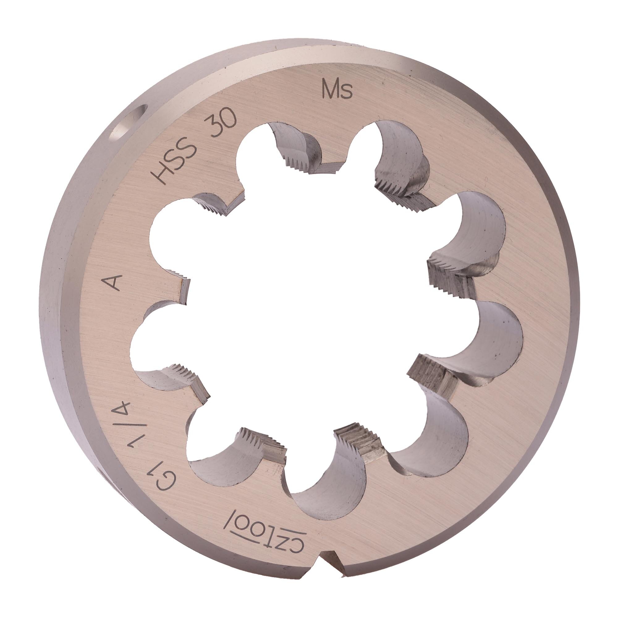 Плашка трубная Bucovice Tools G 1,1/4"-11 HSS DIN EN 24231 A 75x20мм 262114