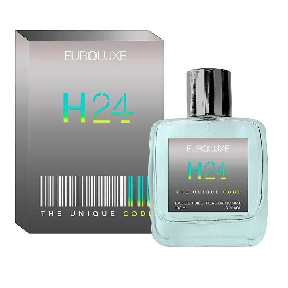 Euroluxe men H24 - The Unique Code Туалетная вода 100 мл.