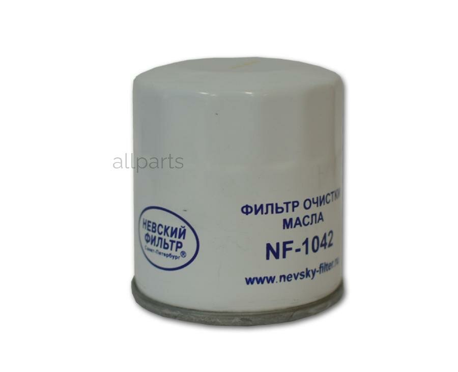 NEVSKY-FILTER NF1042 Фильтр масляный CITROEN C1 I II PEUGEOT 107 108 TOYOTA Auris I II Avensis I II Camry Corolla I