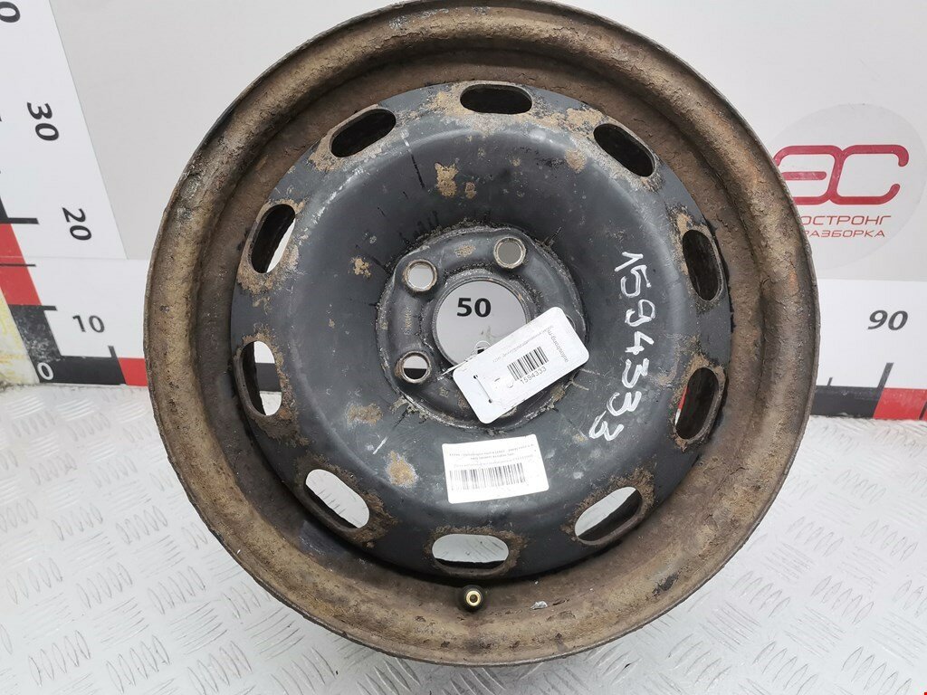 Диск колесный штампованный (железо) Volkswagen Golf 4 1J0601027P арт. 1594333