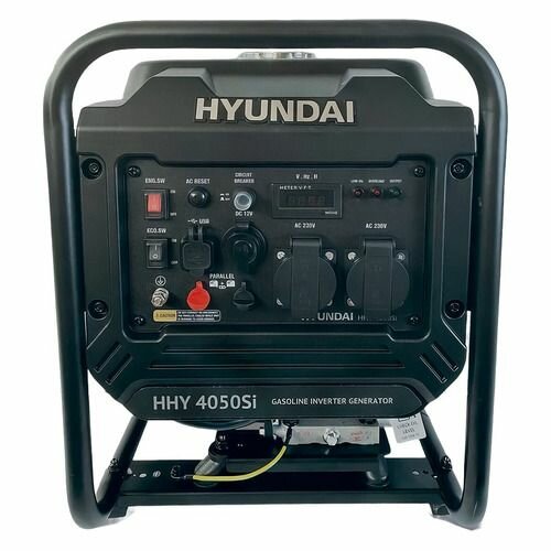 Бензиновый генератор Hyundai HHY 4050SI, 220/12 В, 3.8кВт