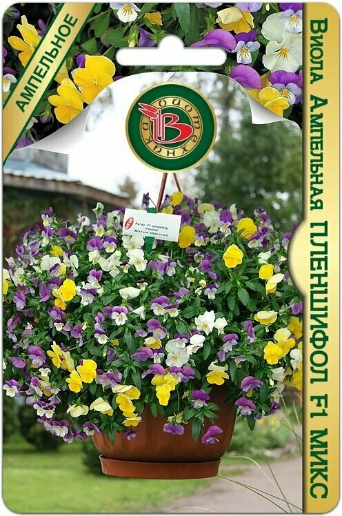 Семена Виолы ампельной "Пленшифол Микс" F1 (6 семян)