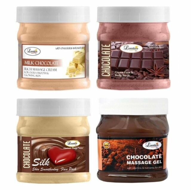 Luster Набор средств для гигиены Chocolate Facial Kit, 240 г