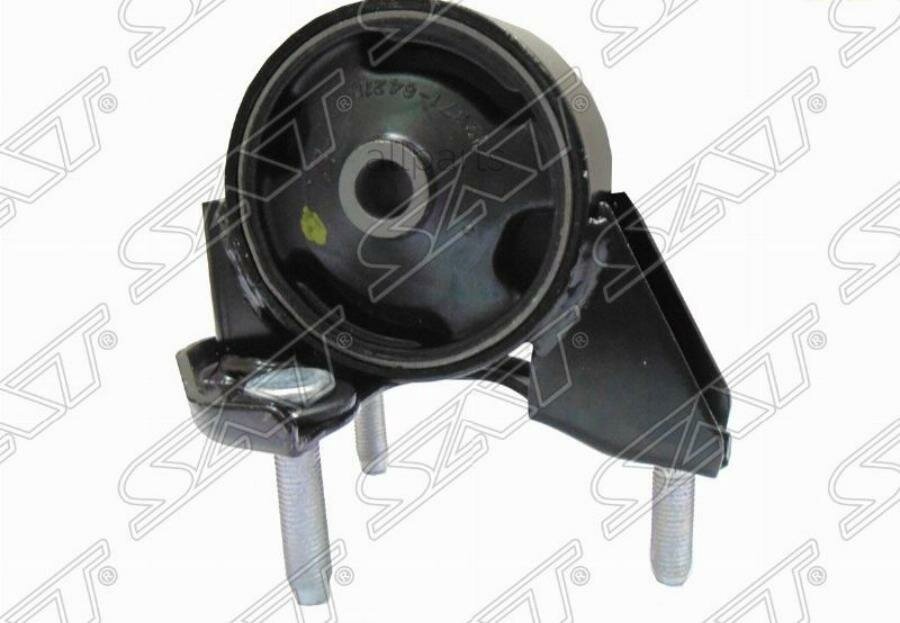 SAT ST-12371-64210 Опора двигателя Toyota Corolla (E100, E110) 91-02 / Corolla Levin 91-00 (Зад)