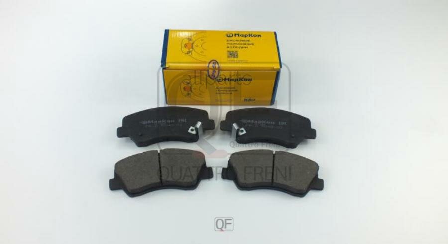 MARKON 504302174 Колодки тормозные дисковые к-т. (передние) Kia Rio IV