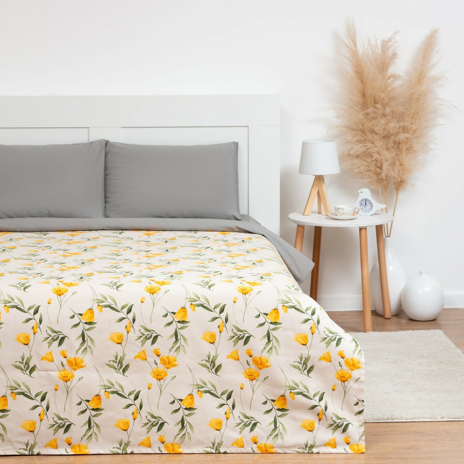 Покрывало Этель Maquis, 180 х 215 см, 100% хлопок, рогожка, 2-спальное