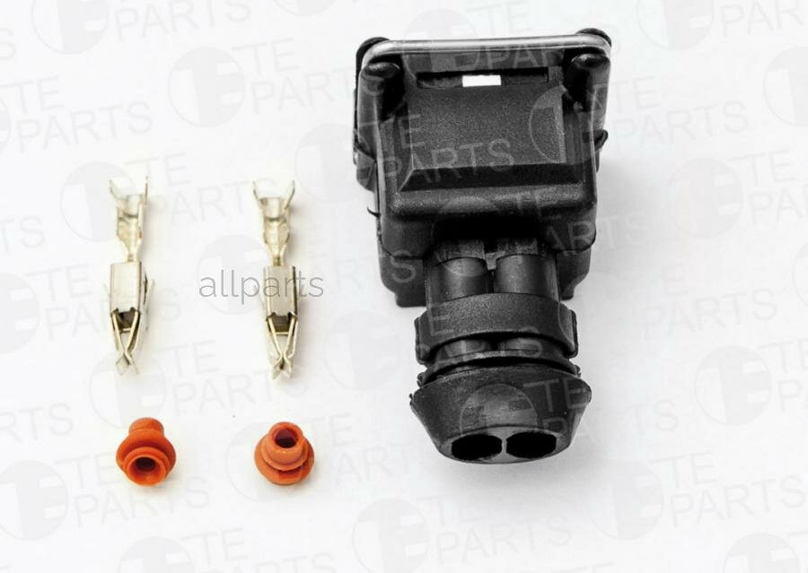 TE PARTS 7810006 Разъём 2х контактный К-тация: 2-pin, 2 уплотнения