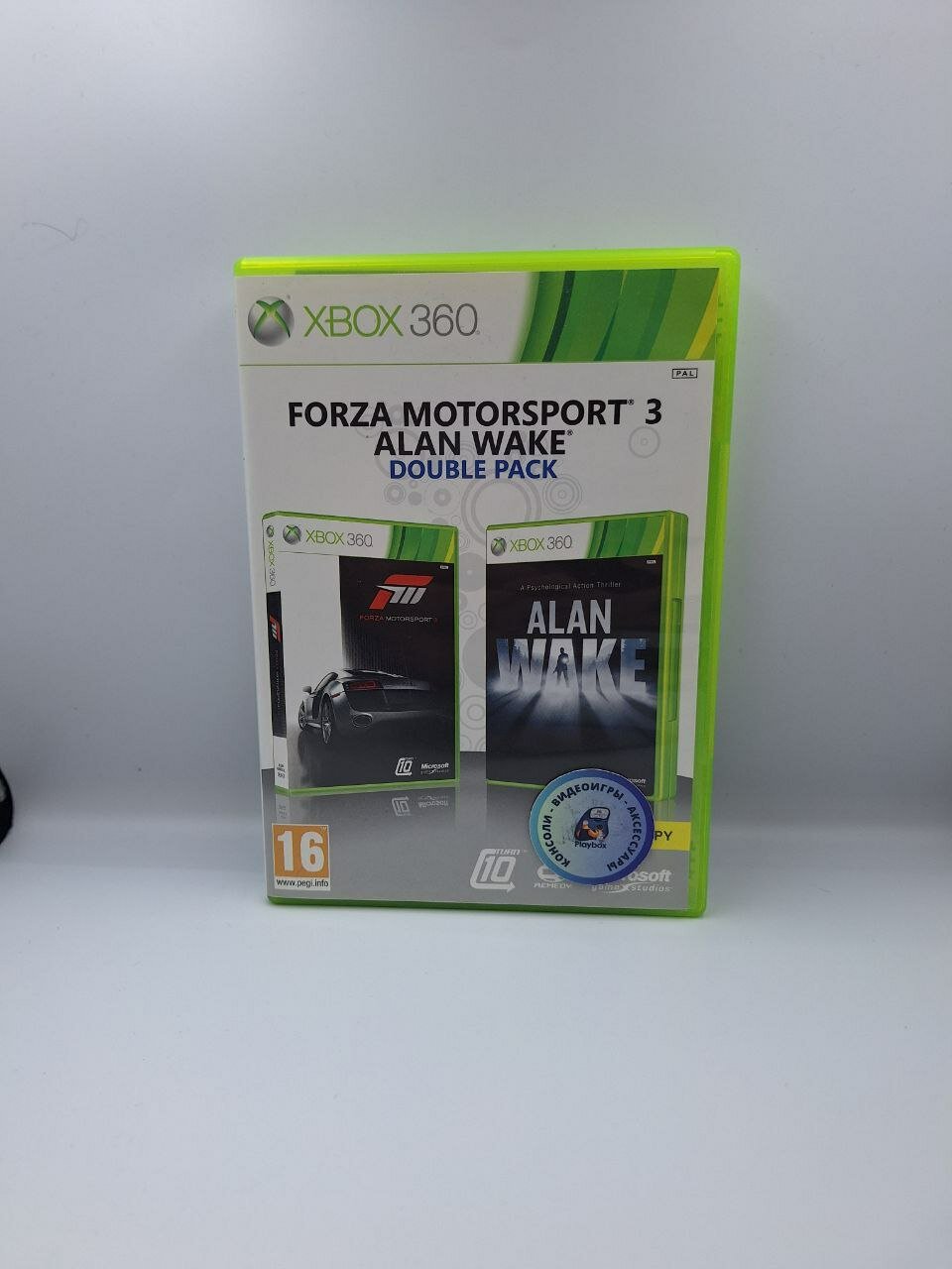 Forza Motorsport 3 + Alan Wake Double Pack XBOX 360 (рус.суб.)