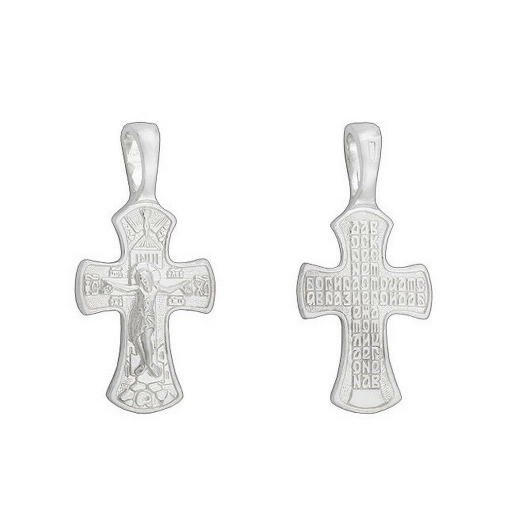 Крестик, серебро, 925 проба