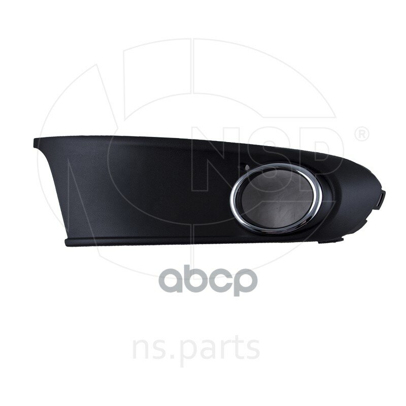 Рамка фары противотуманной левой VOLKSWAGEN Polo sedan (09-15) (хром) NSP арт. NSP086RU8546619B9