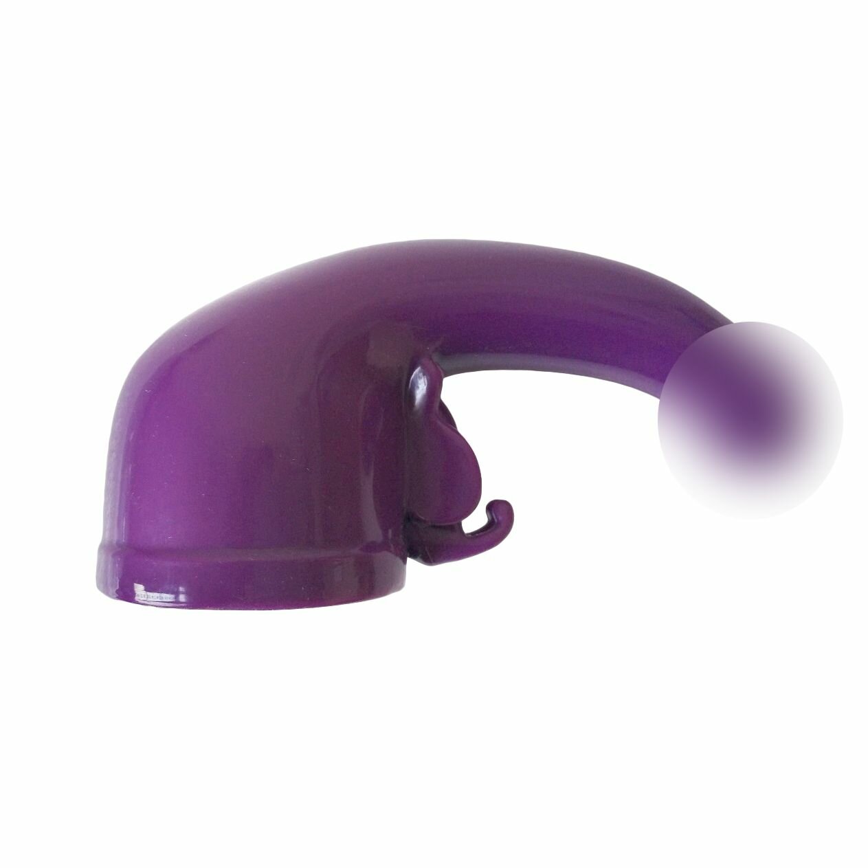 Насадка Butterfly со стимулятором клитора для массажеров Magic Wand