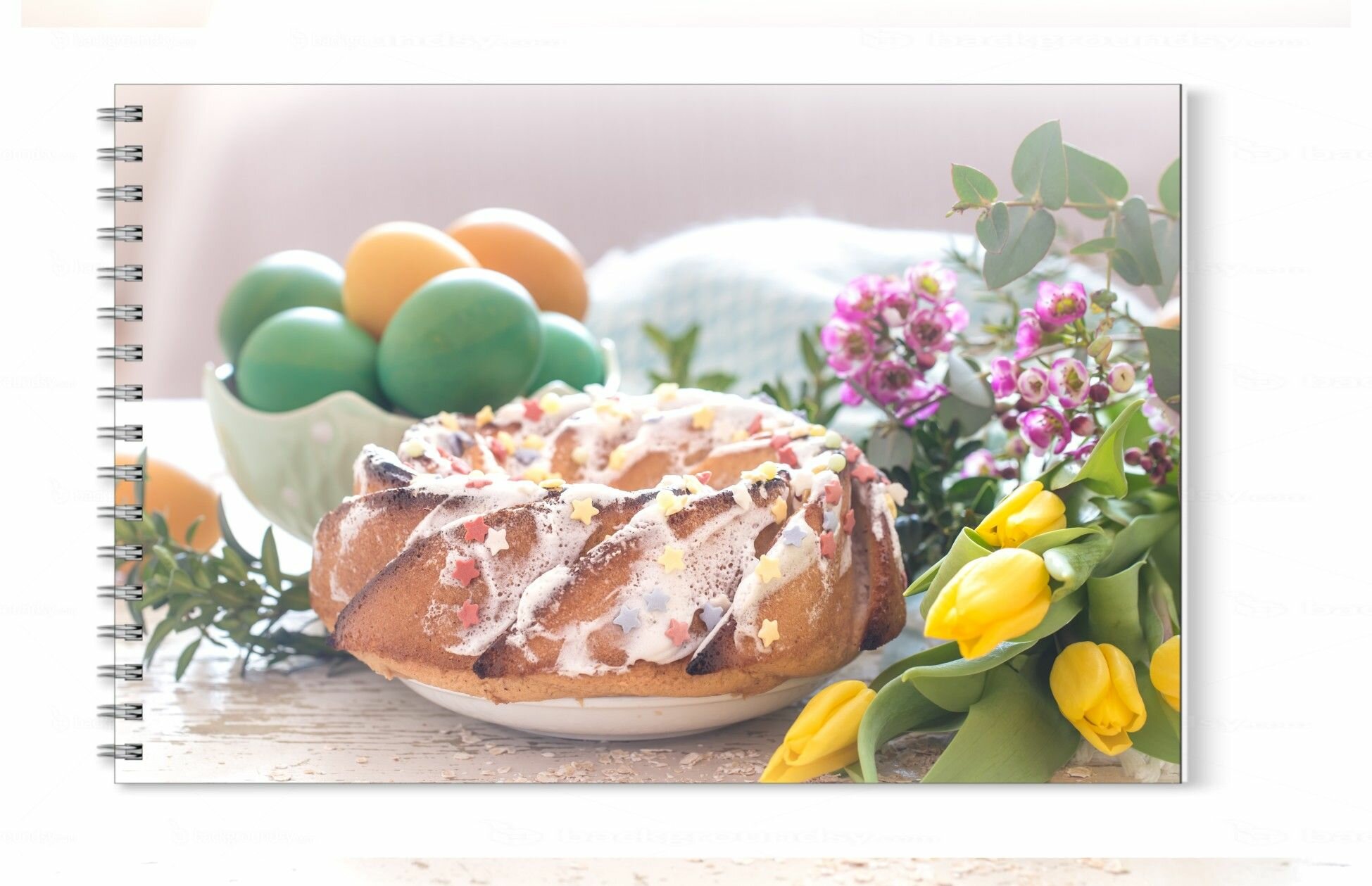 Альбом для рисования MIGOM А4 "Пасха" - 0006