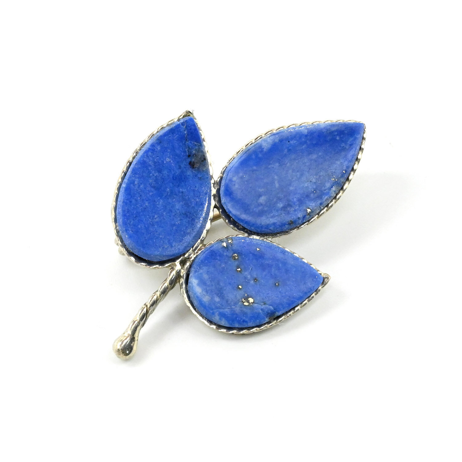 Брошь, лазурит