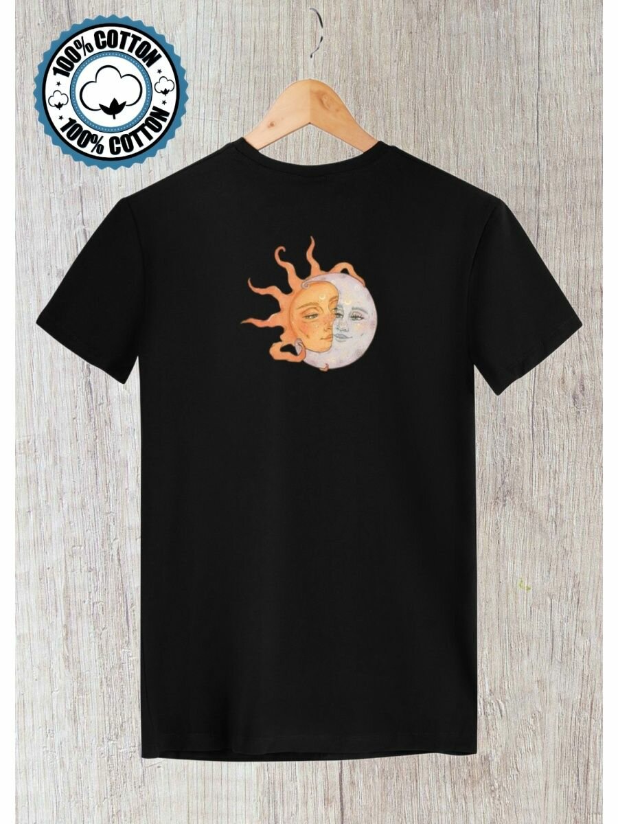 Футболка солнце и луна